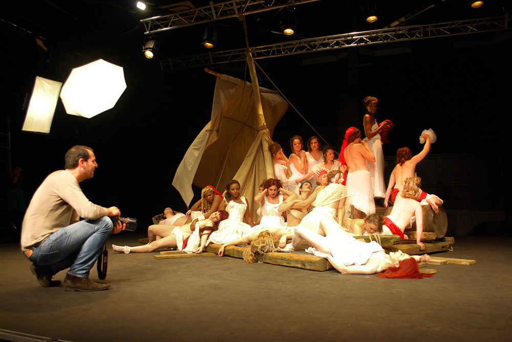 Séance photo "Le Radeau des Méduses" - Philippe Lucchese